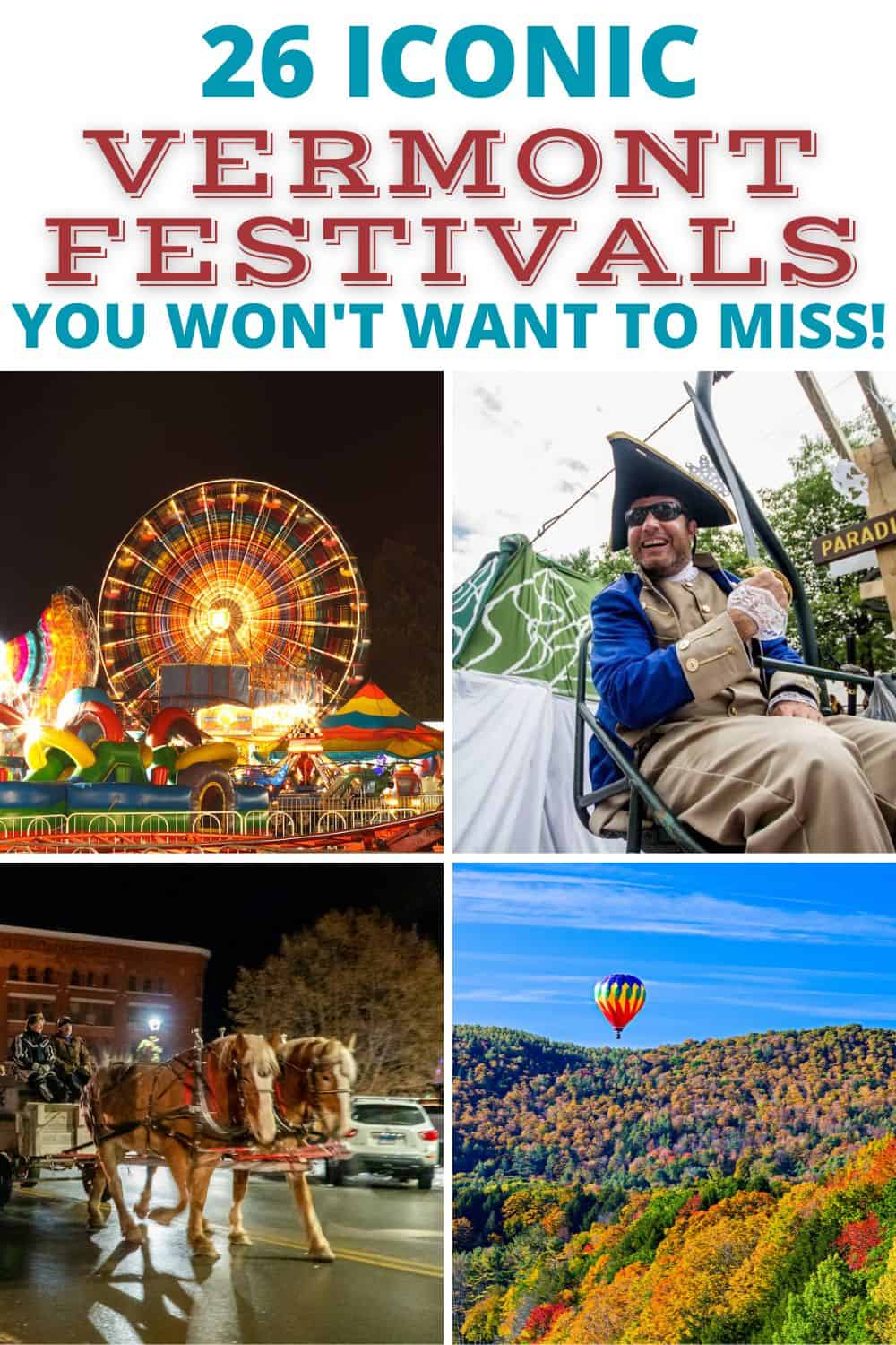 26 Iconic Vermont Festivals and Fairs You Won't Want to Miss in 2026