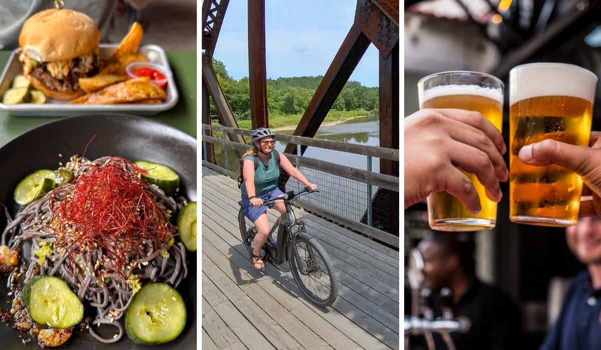 Discover Ebikes and Breweries on the Lamoille Valley Rail Trail